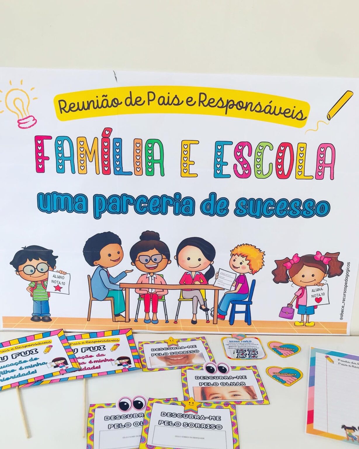 Kit Reunião de Pais e Responsáveis – Atualizado – Abêcê – Recursos ...