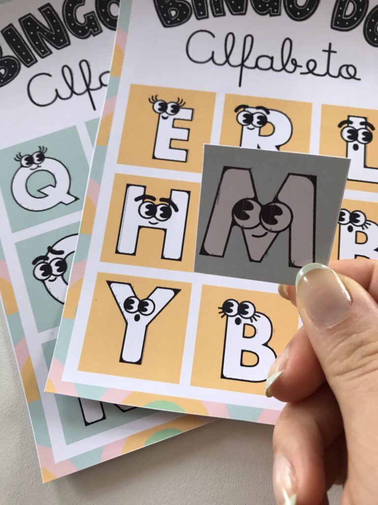 Bingo do Alfabeto – Abêcê – Recursos Pedagógicos