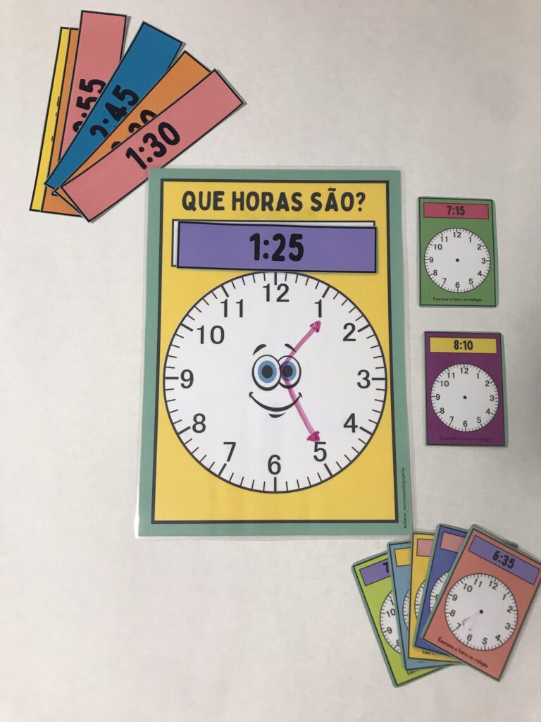 Relógio Interativo – Abêcê – Recursos Pedagógicos