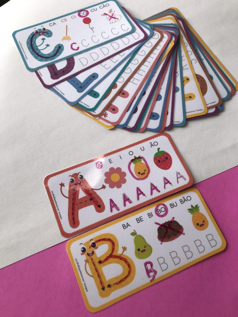Flashcards do Alfabeto – Abêcê – Recursos Pedagógicos