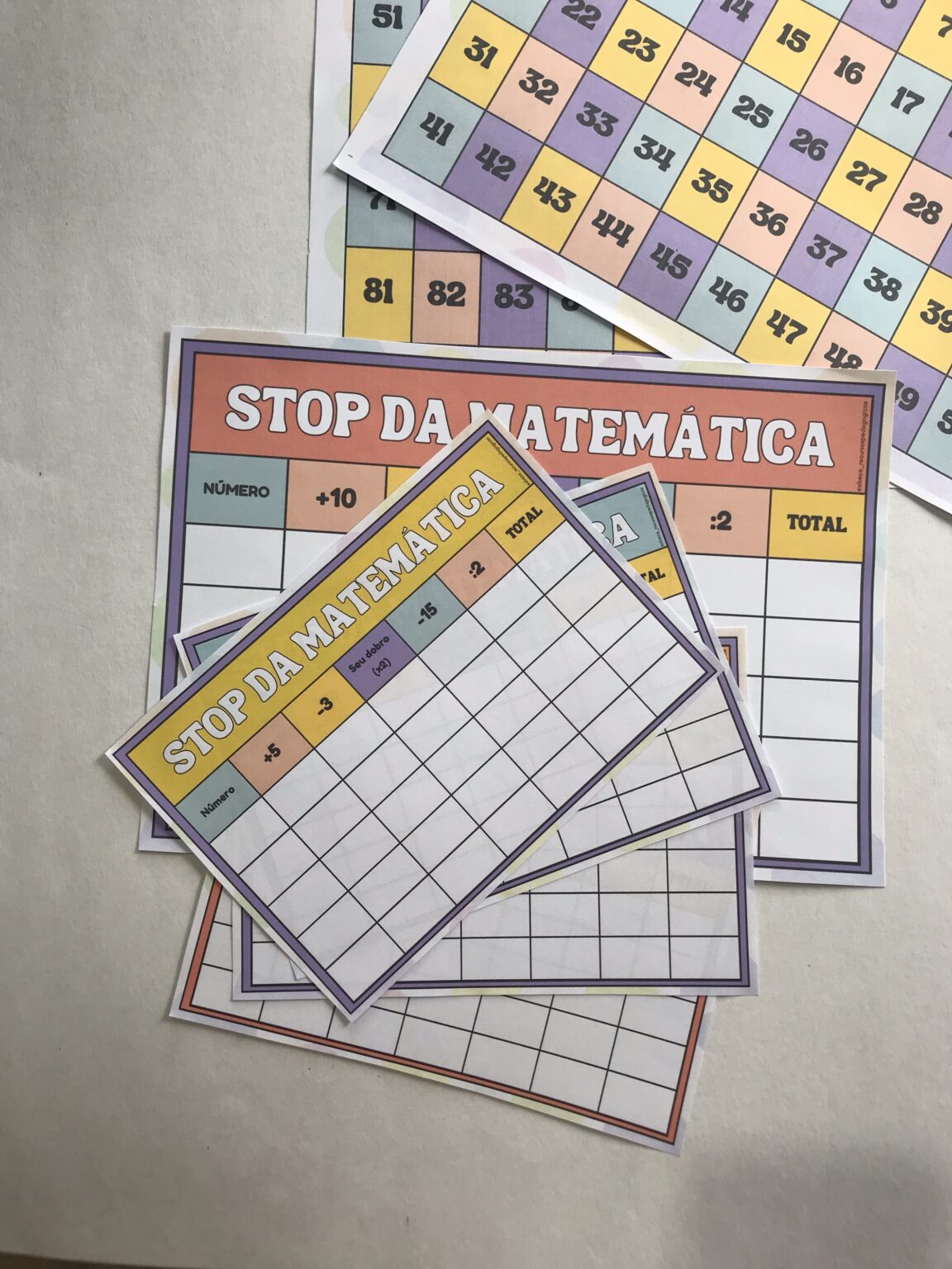Stop da Matemática – Abêcê – Recursos Pedagógicos