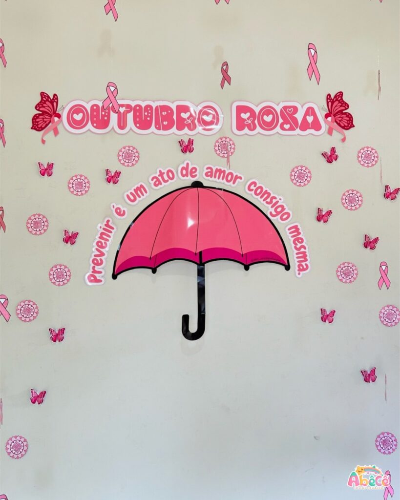 Painel Outubro Rosa – Abêcê – Recursos Pedagógicos