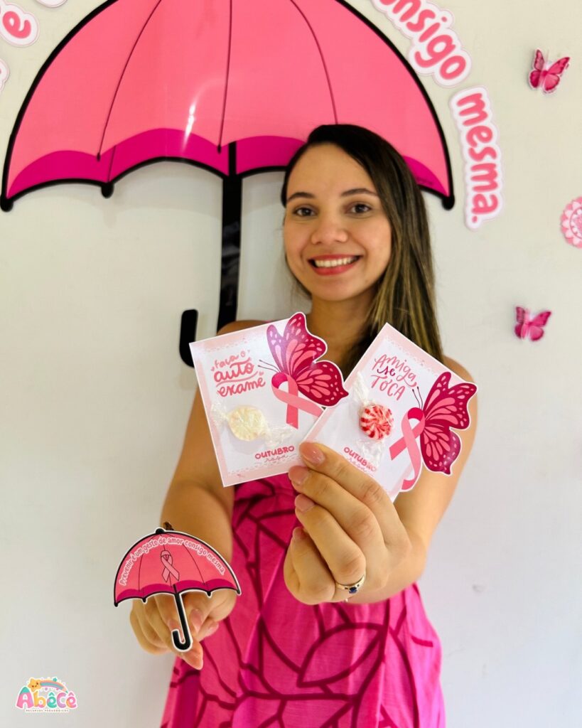 Painel Outubro Rosa – Abêcê – Recursos Pedagógicos